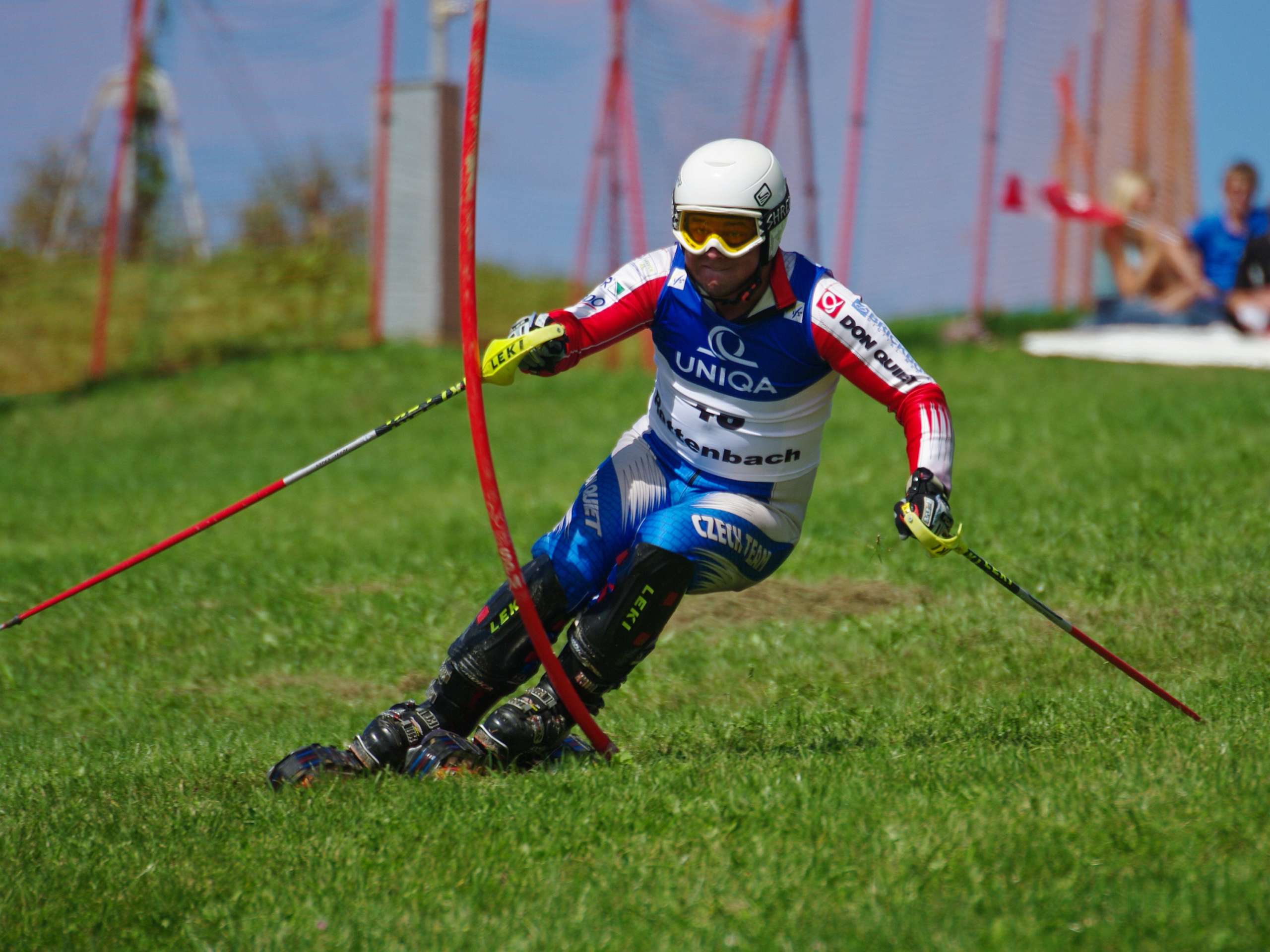 Grass Ski Race Training - Iran Ski Travel